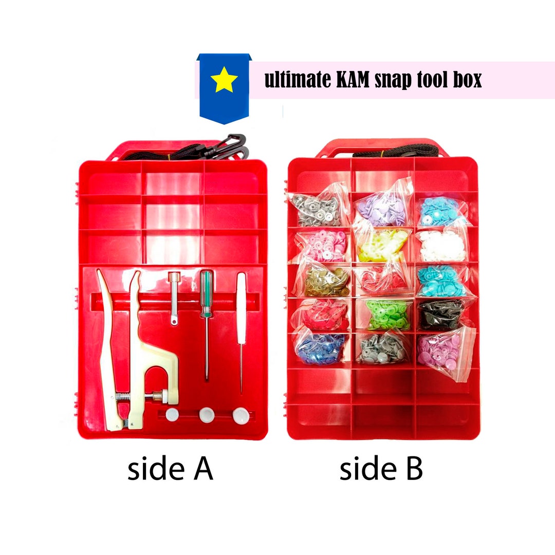 300 KAM Snaps Starter Kit With KAM Plier & Dies KAM Snap Kit - Etsy