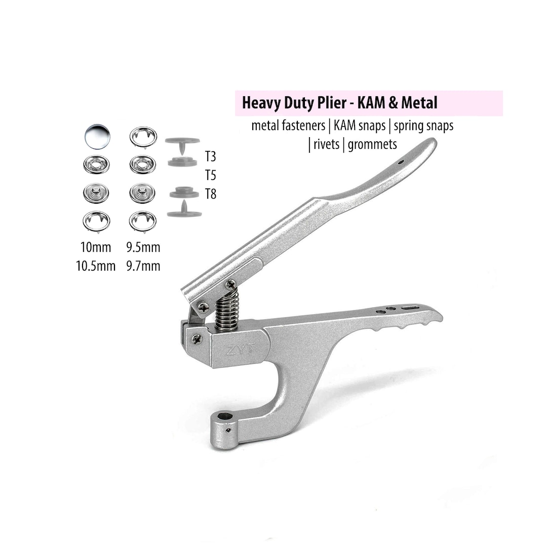 Multi Function Professional Snap Plier for Metal Snaps, KAM Snaps ...