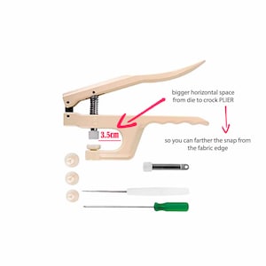 300 KAM Snaps Starter Kit With KAM Plier & Dies, KAM Snap Kit With ...