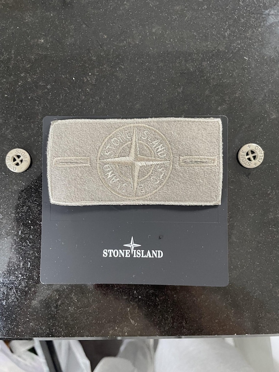 GENUINE Stone Island Badge GHOST (BEIGE) Authentic wi… - Gem