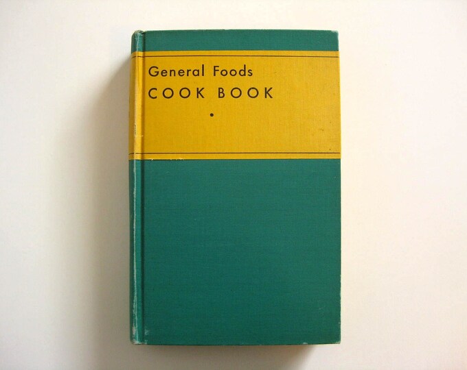 1932 General Foods Cook Book (first Edition) Plus Bonus - Etsy