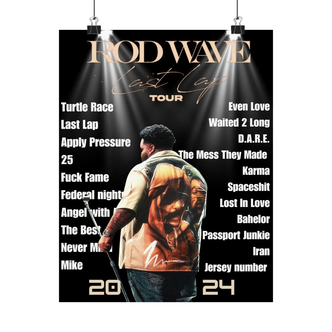 Rod Wave Poster - Etsy