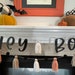 Hey Boo Garland With Yarn Ghost | Halloween Garland | Halloween ...