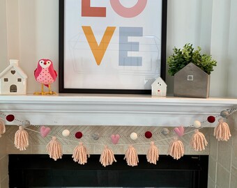 Hey Boo Garland With Yarn Ghost Halloween Garland - Etsy