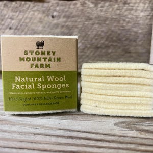 Wool Facial Sponges - Etsy