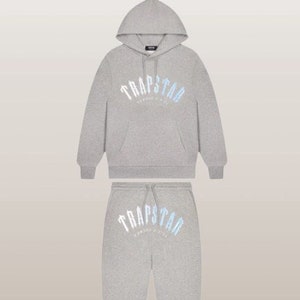 Trapstar Streetwear Tracksuit/black-grey - Etsy