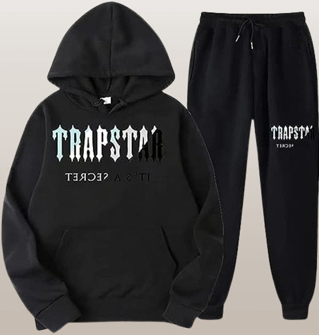 Trapstar Streetwear Tracksuit/black - Etsy