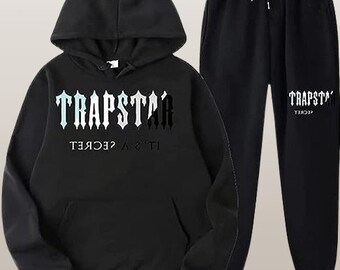 Trapstar Streetwear Tracksuit/black-grey - Etsy