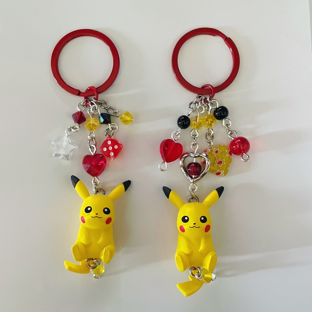 Pokemon Pikachu Keychain Figures - Etsy