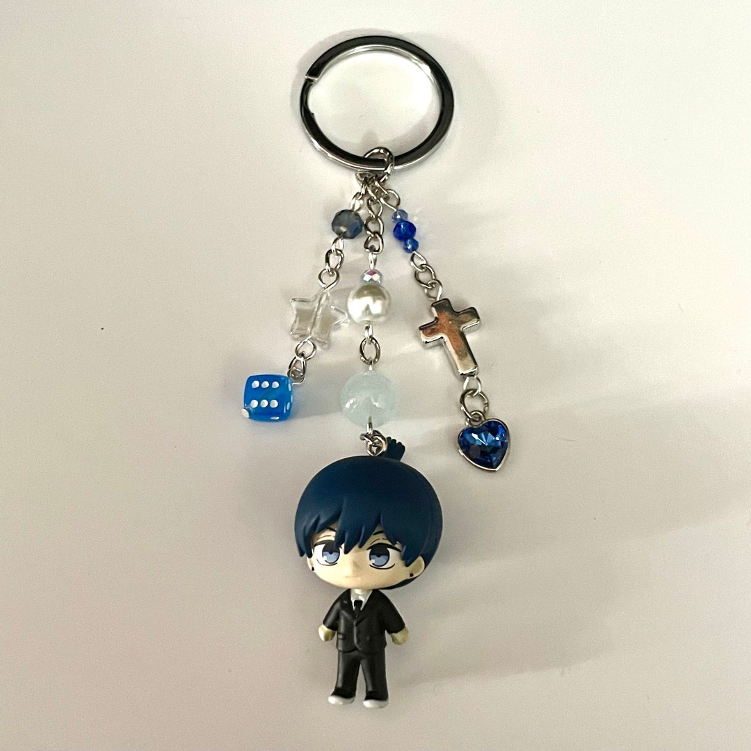 Chainsaw Man Aki Keychain Figure - Etsy UK