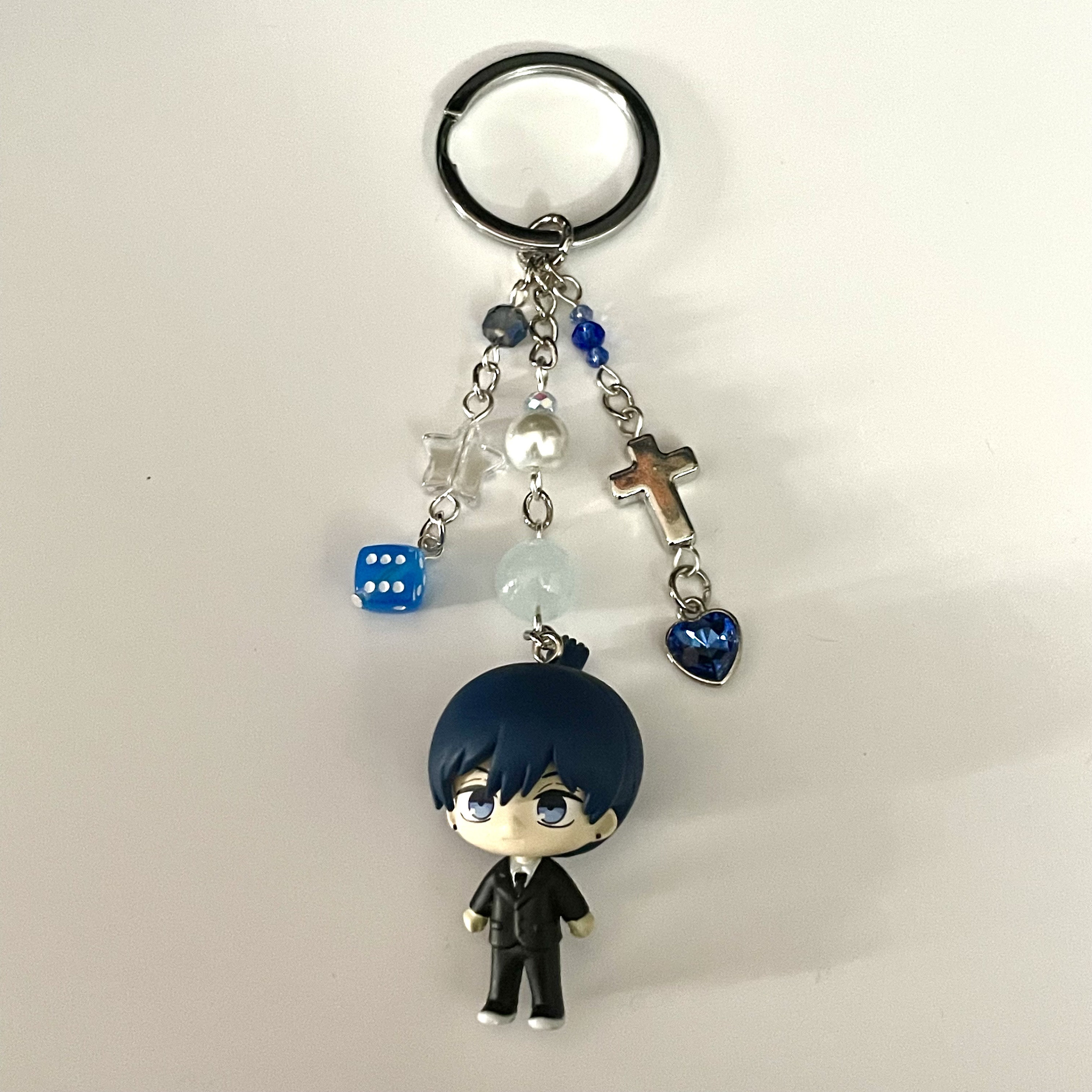 Chainsaw Man Aki Keychain Figure - Etsy