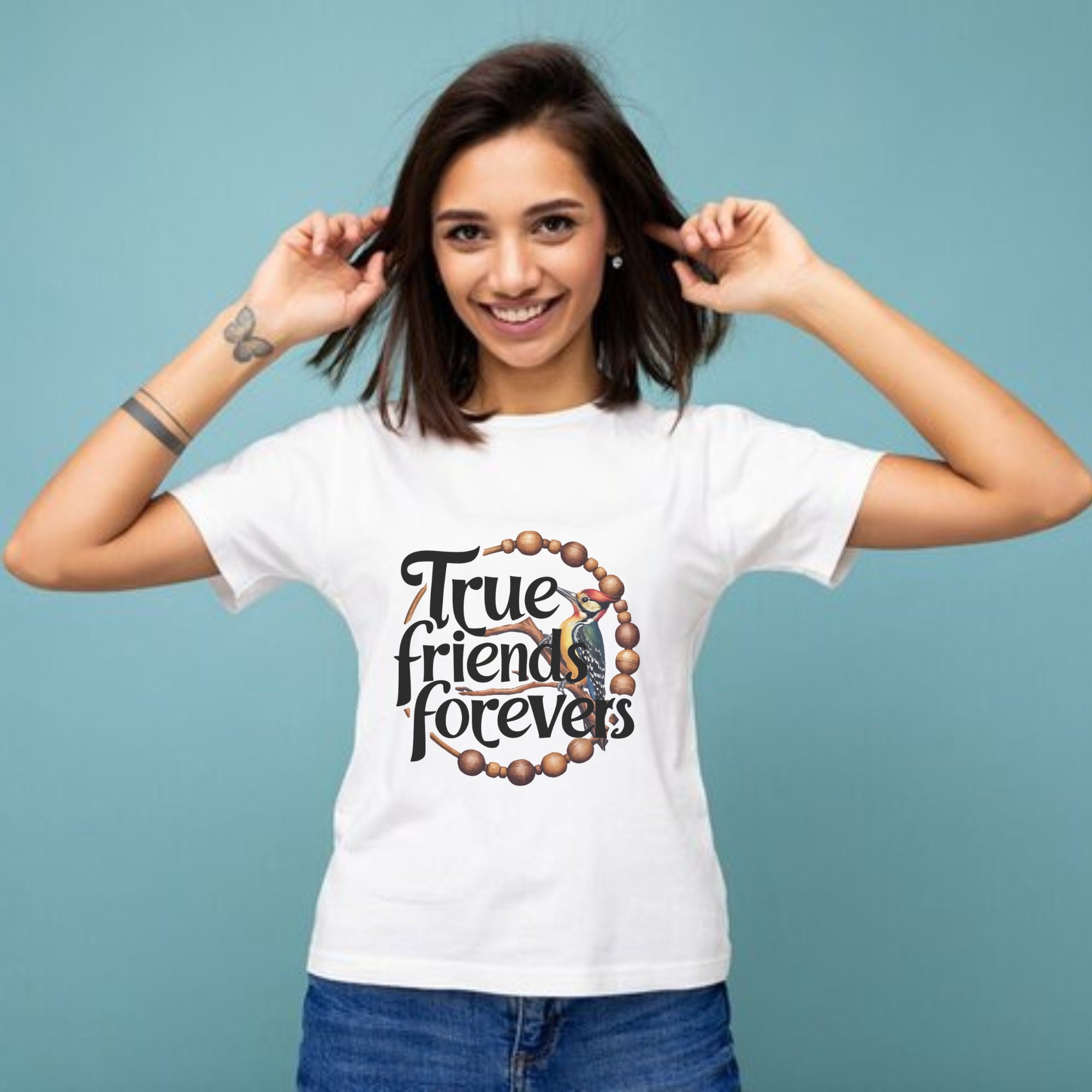 True Friends Forever Png, Best Friends Forever Png, Friendship Day Tshirt Design, Friendship Day ...