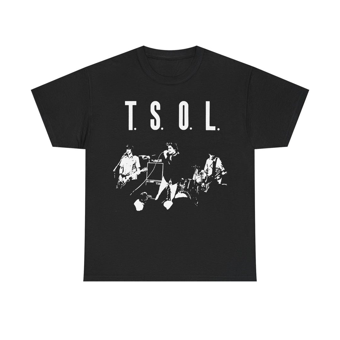 TSOL T Shirt Socal Hardcore Punk Orange County Adolescents Agent Orange Circle Jerks Social ...