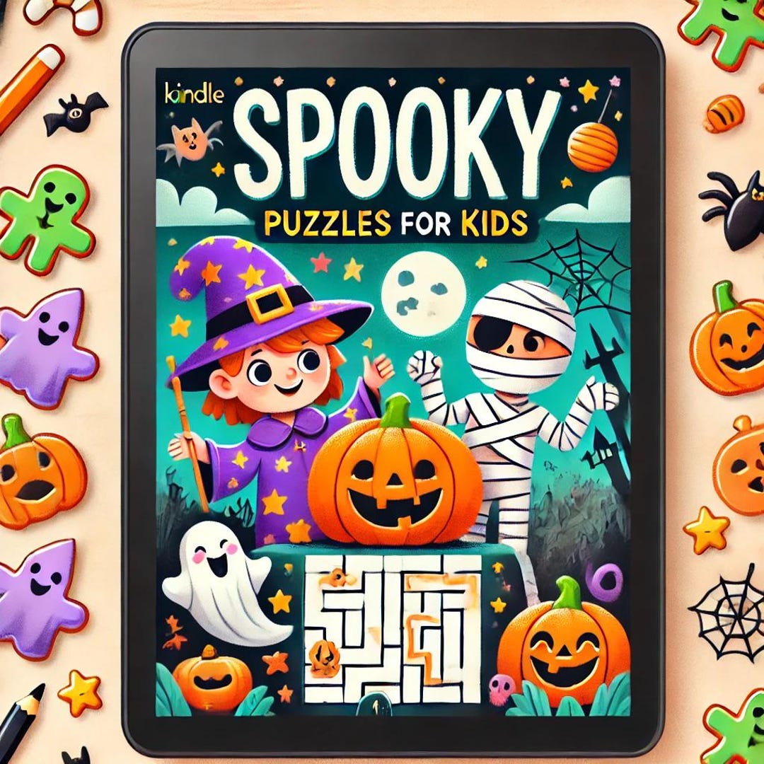 Halloween Number Puzzles for Kids, Fall Activity for Toddlers Printable ...