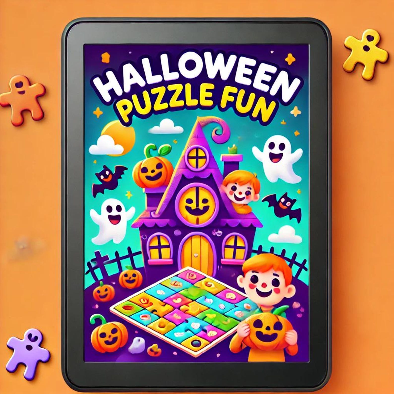 Halloween Number Puzzles for Kids, Fall Activity for Toddlers Printable ...