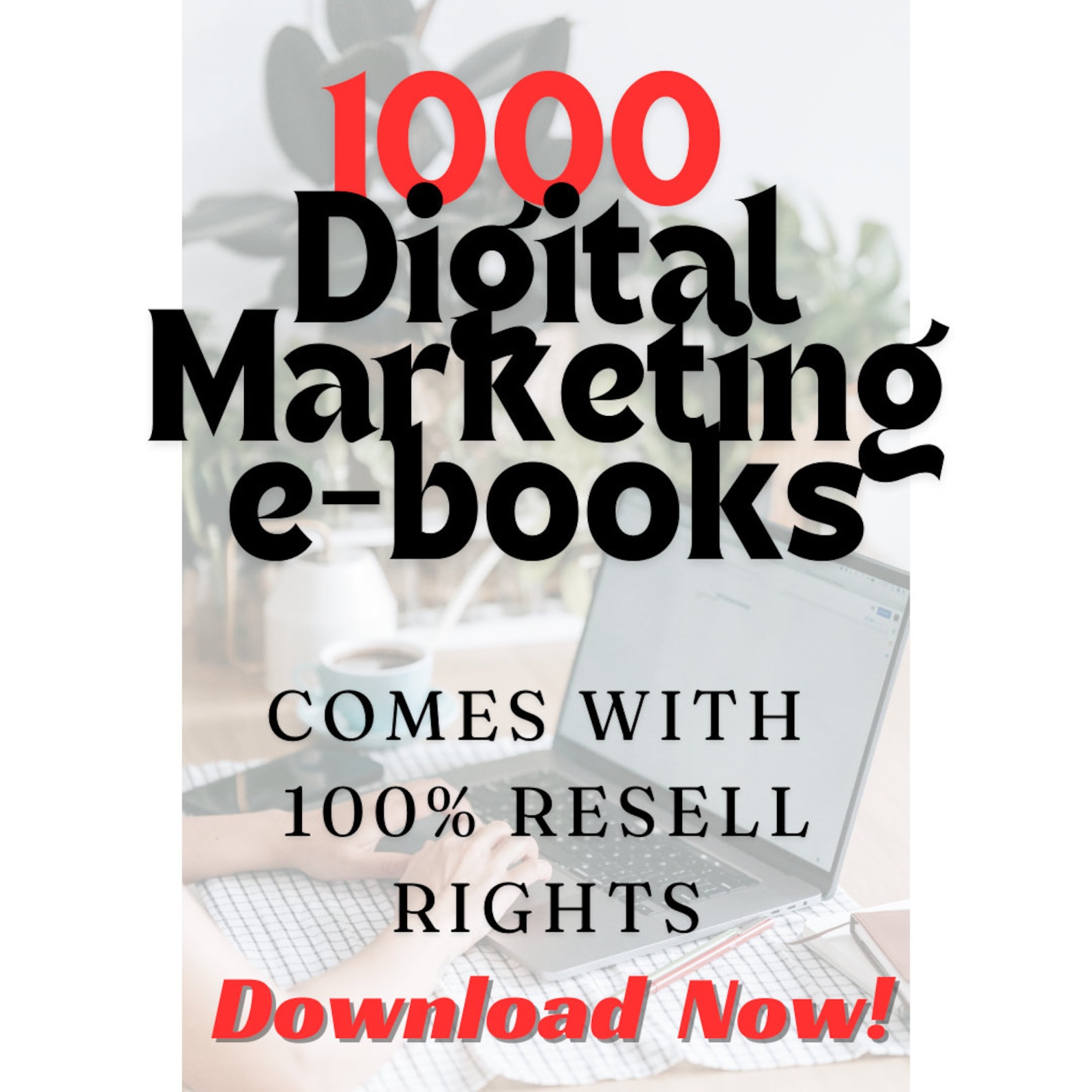 1000 Digital Marketing E-book Bundle, Instagram Reel Templates ...