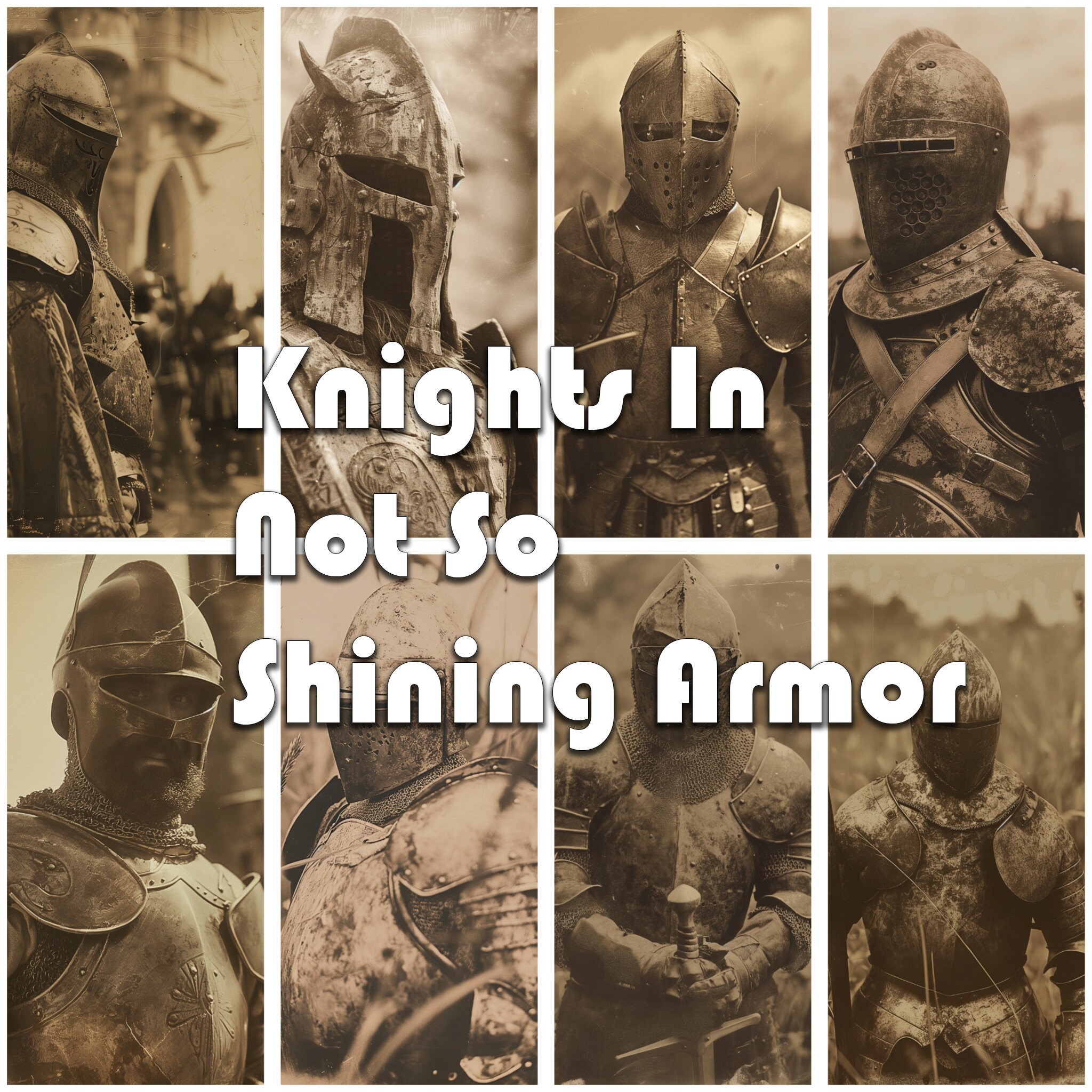 Vintage Knight Images: Scrapbook & Collage Art (digital Download) - Etsy