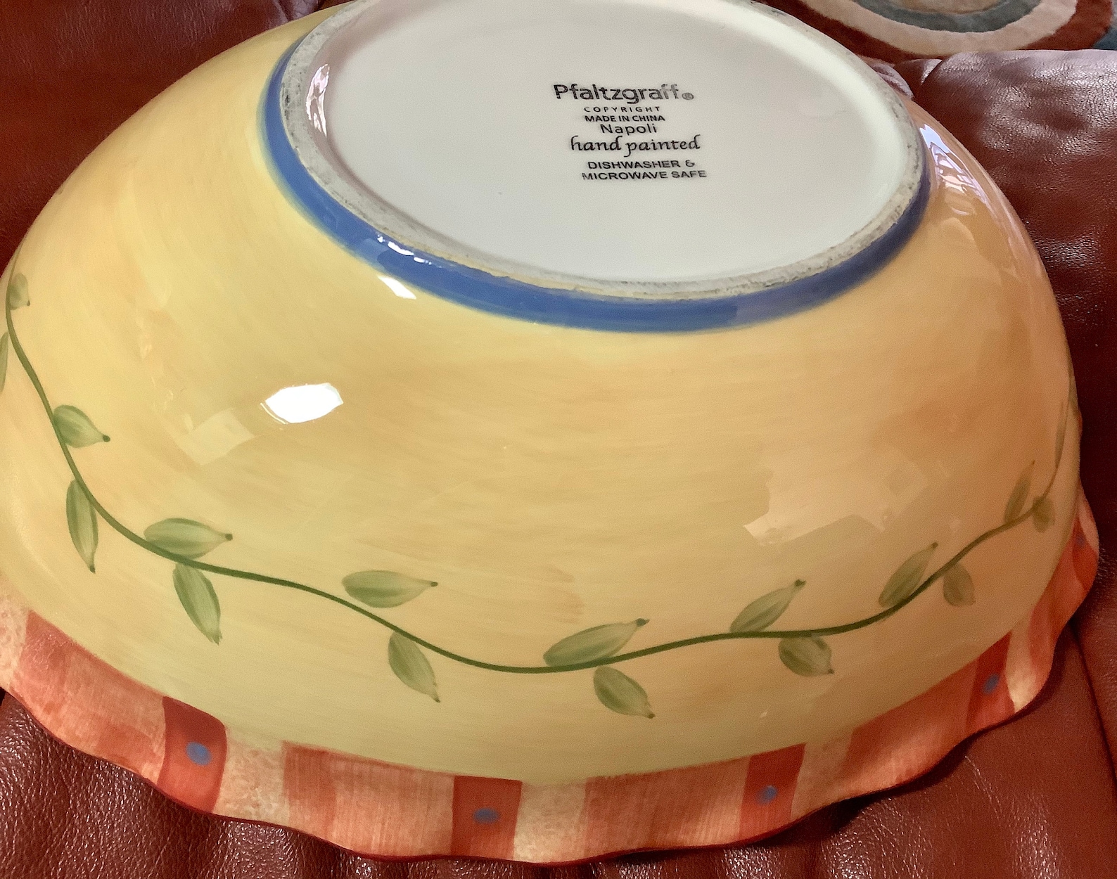 Vintage Pfaltzgraff Napoli Pattern Oval 11.5 by 8 Serving | Etsy