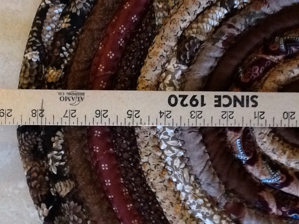 Rug Throw Rug Oval Rug Cotton Rug Coiled Fabric Rug 29 | Etsy