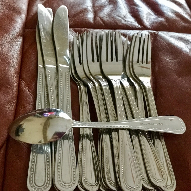 Vintage 67 Update Stainless Flatware 21 Pieces as Pictured | Etsy