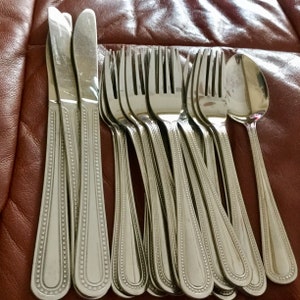 Vintage 67 Update Stainless Flatware | 21 Pieces as Pictured ...