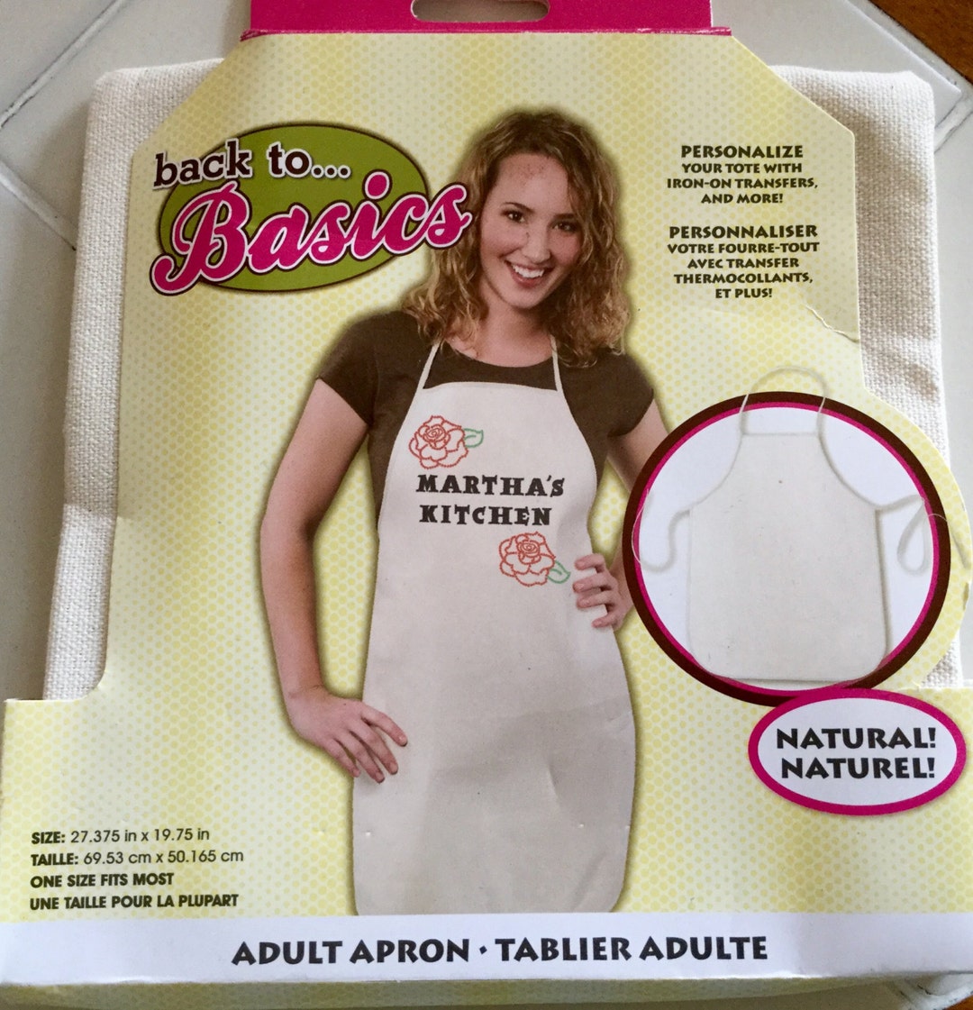 Cotton Apron to Personalize Fabric Apron - Etsy