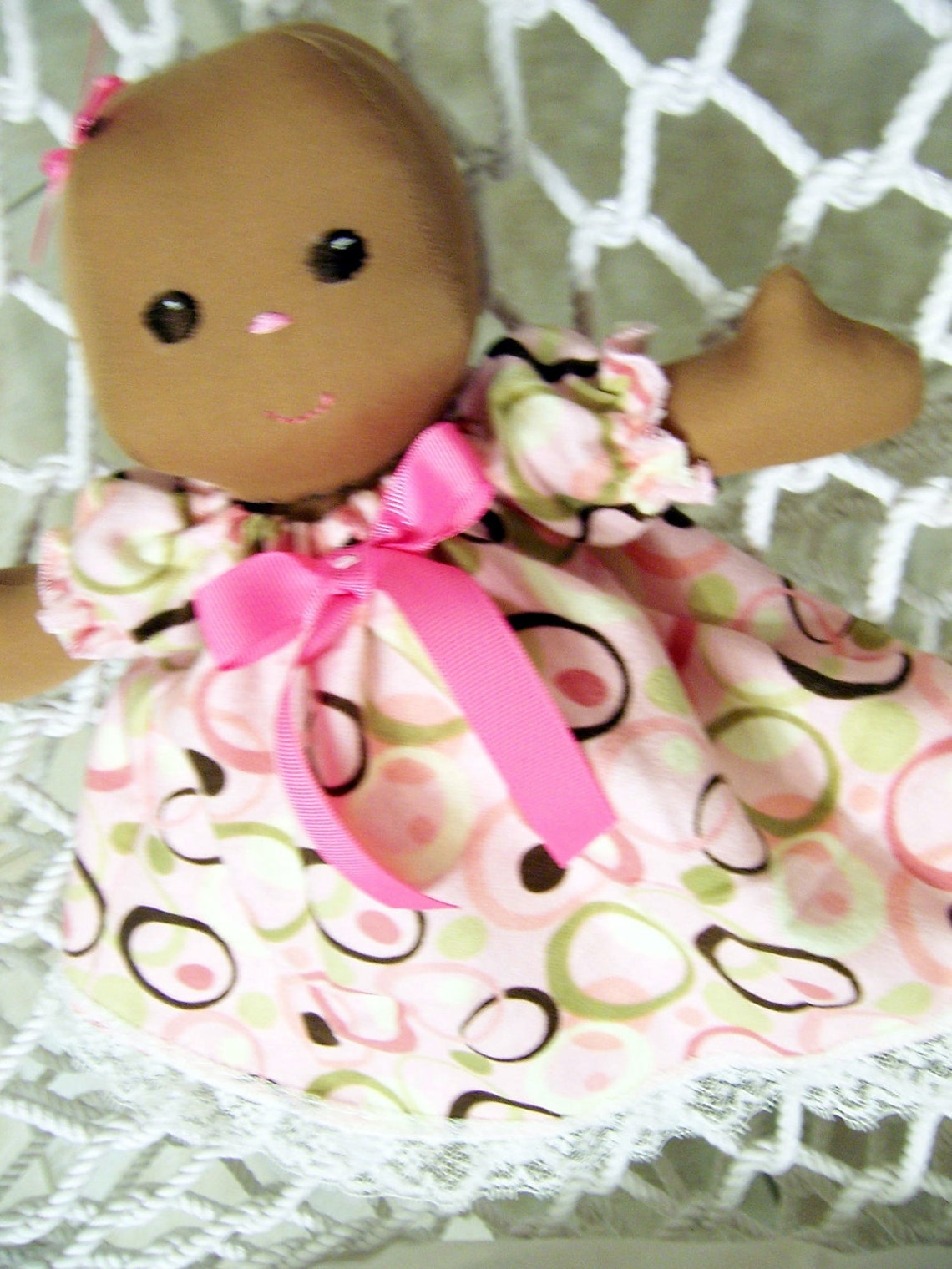 Brown Skin Baby Doll - Sew Sweet Baby Jessica Doll With Brown Skin ...