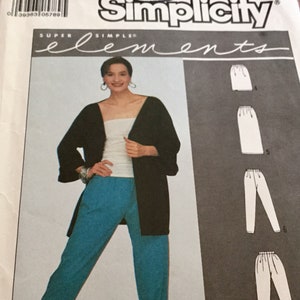 Simplicity 8725 | Misses Pullon Skirts in 2 Lengths and Pants in Full ...