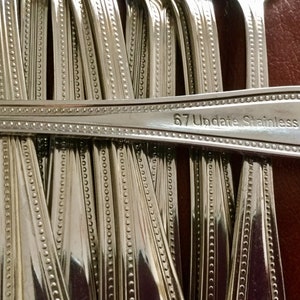 Vintage 67 Update Stainless Flatware | 21 Pieces as Pictured ...