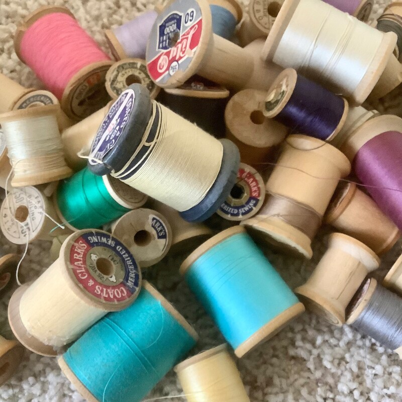 Old Thread Spools - Etsy