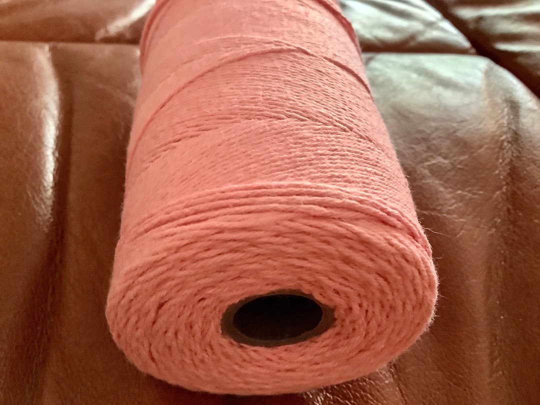 Spool of Pink Cotton Crochet Thread Vintage Medium Pink Doily Thread - Etsy