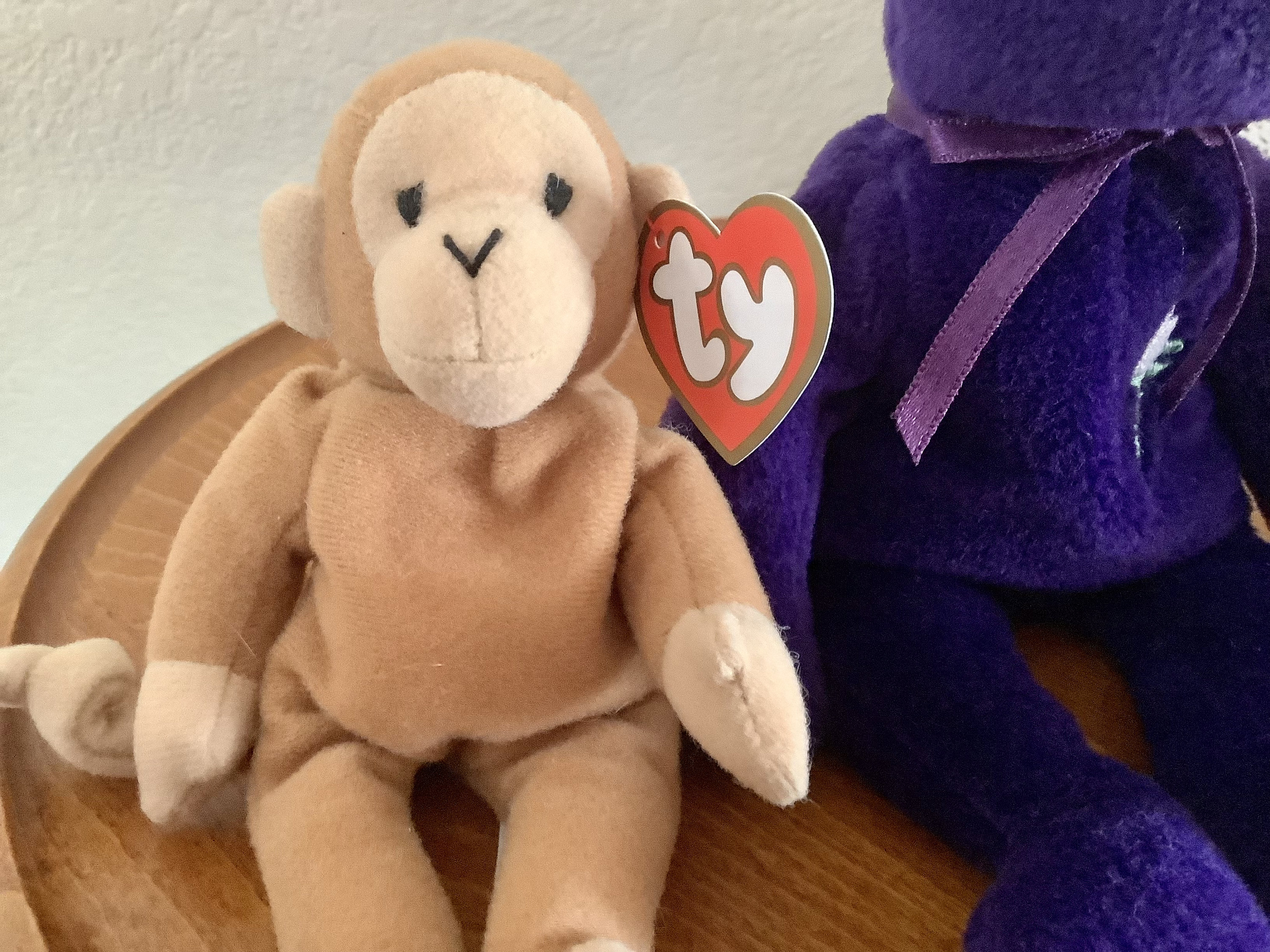 TY Princess & Bongo Monkey Stuffed Animals Set of 2 | Etsy