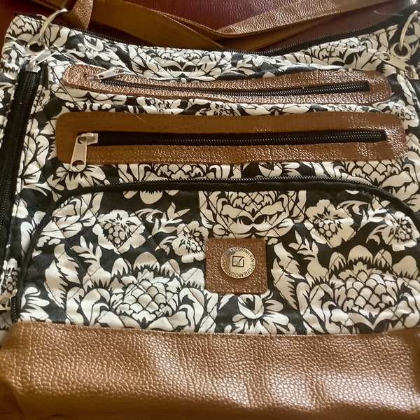 Brown Black Purse - Etsy