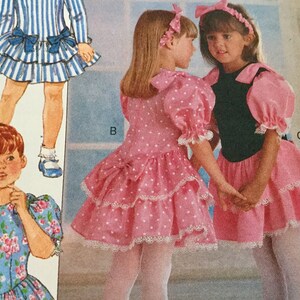 Butterick 5232 Toddlers Children Dress and Headband Pattern Uncut Size ...