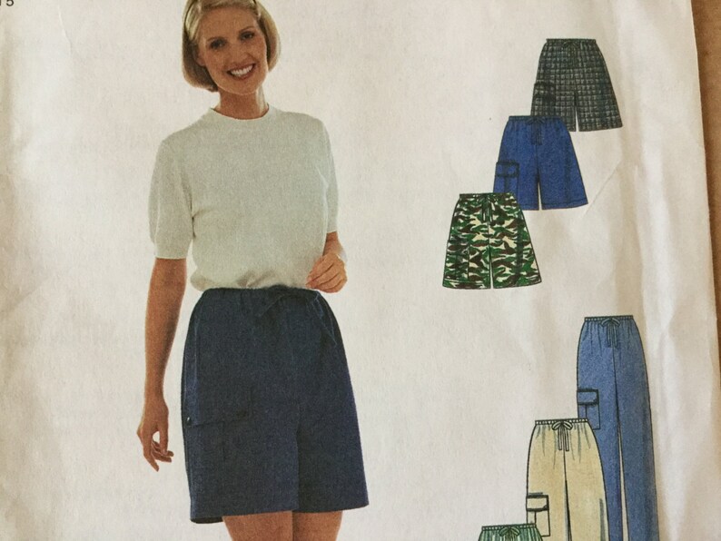 Simplicity 8452 Womens Shorts and Pants Pattern Size 6-16 - Etsy