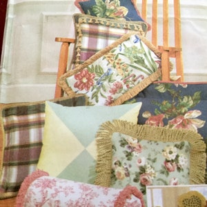 Simplicity 9683, Home Decorating Easy Pillows, Uncut - Etsy