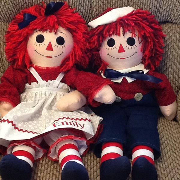 Raggedy Ann Face - Etsy