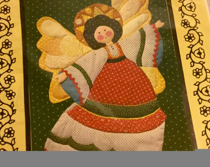 Christmas Angel Craft Pattern Wall Decor and Appliqué, Christmas Angels ...