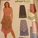 Simplicity 9667 Skirt Pattern Uncut. Size 14-20 Uneven Hem Skirt in ...