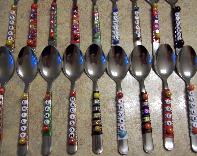 Personalized Spoons - Etsy