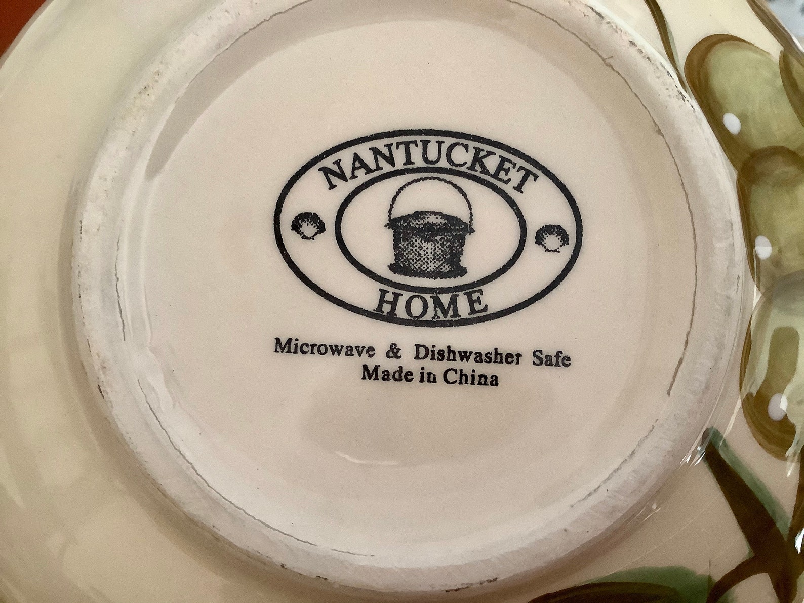 Vintage Nantucket Home Set of 3 Bowls & 1 Plate Purple | Etsy