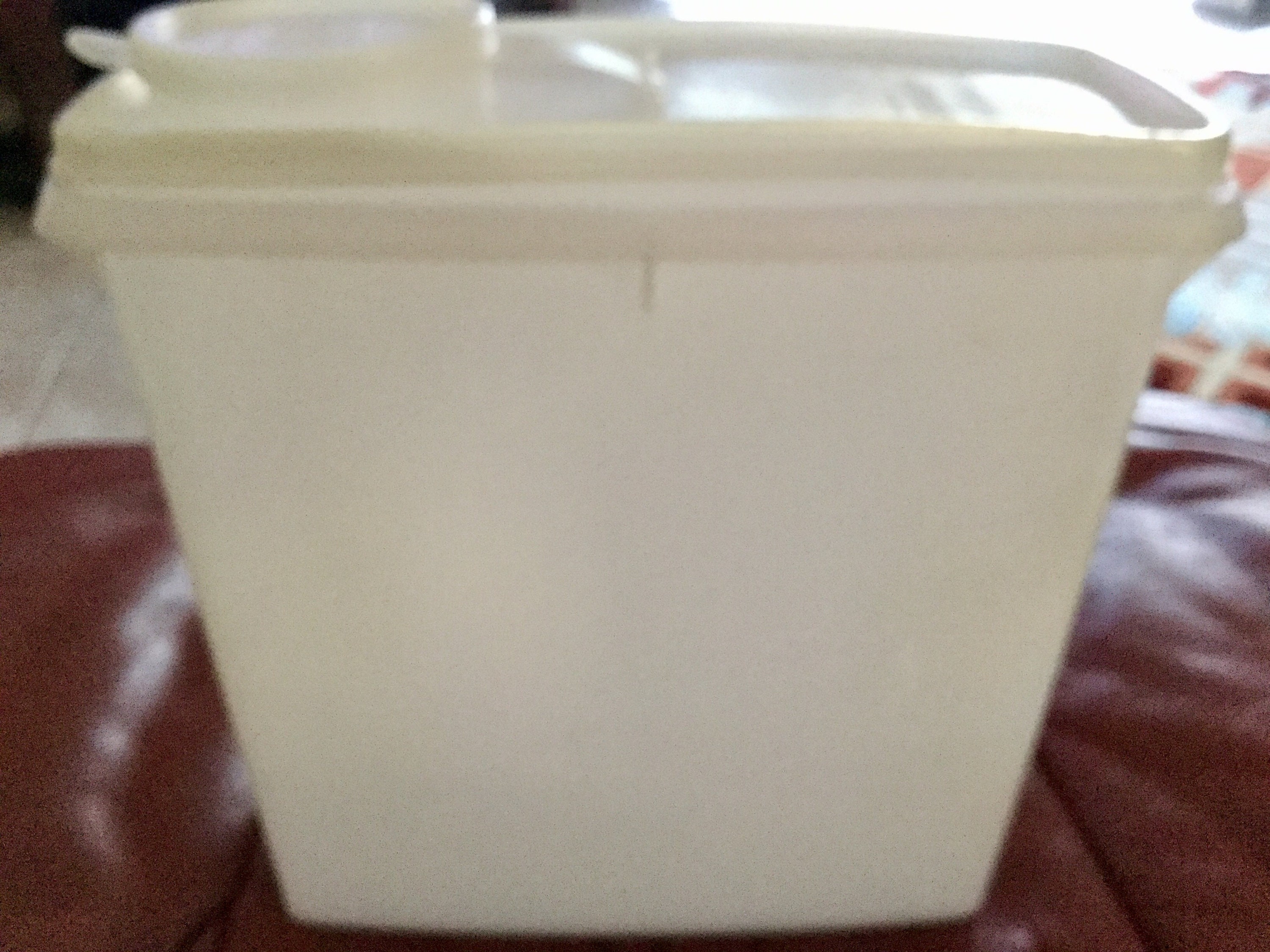 Cereal Storage Tupperware Rectangle Container With Pouring - Etsy