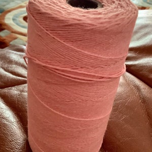 Spool of Pink Cotton Crochet Thread Vintage Medium Pink Doily Thread - Etsy