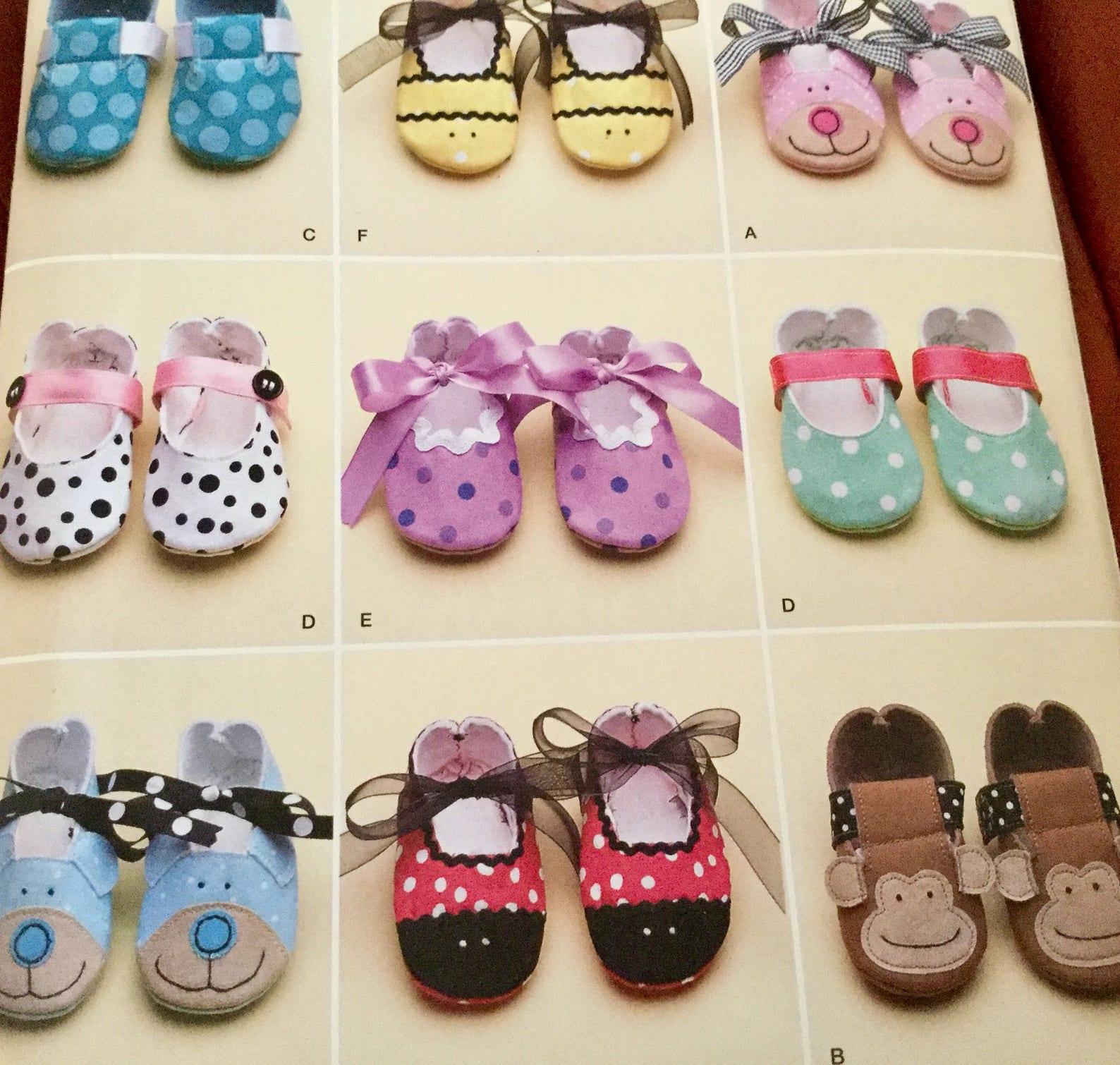 Simplicity 2491 Baby Shoes Pattern Size XS to L Uncut New | Etsy