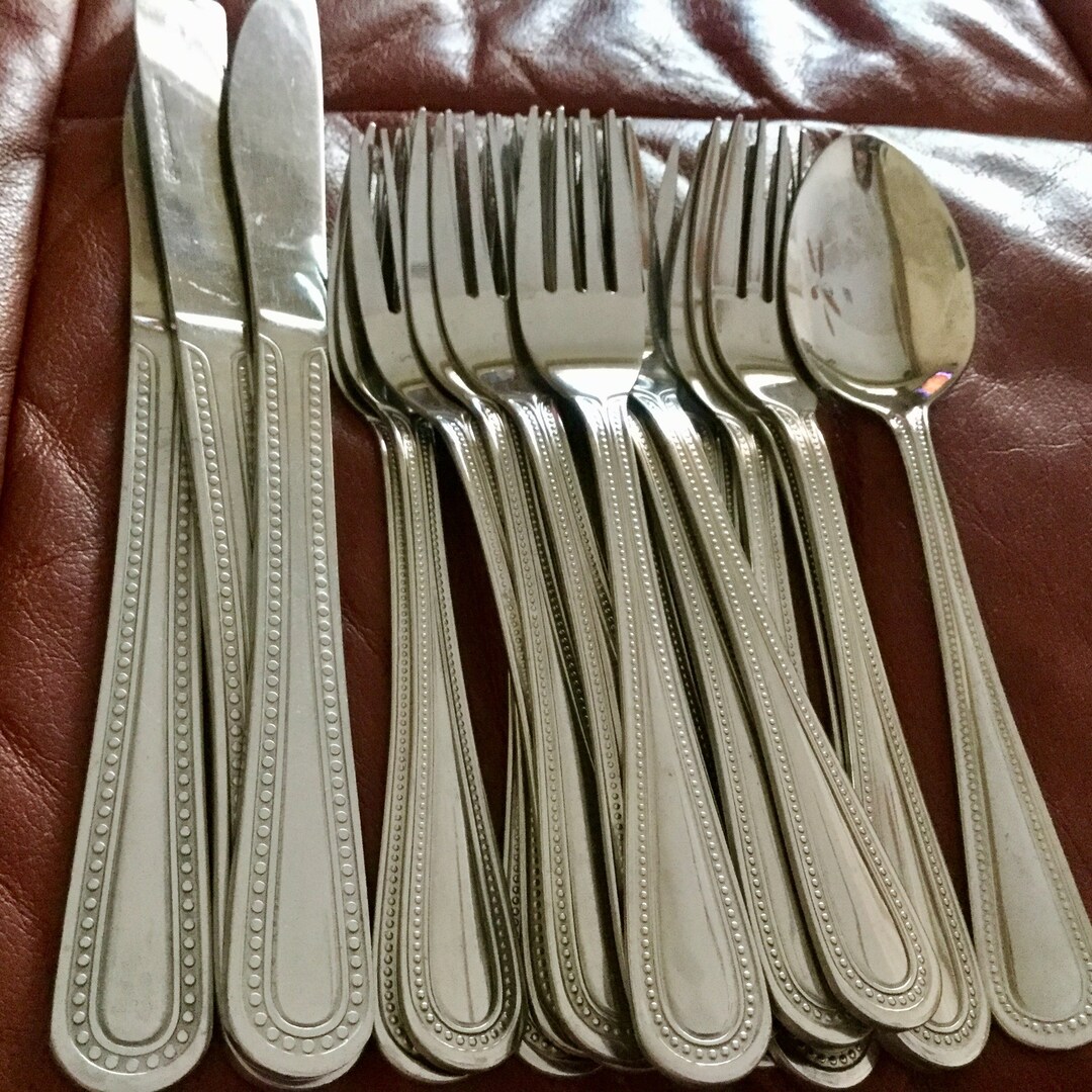 Vintage 67 Update Stainless Flatware | 21 Pieces as Pictured ...