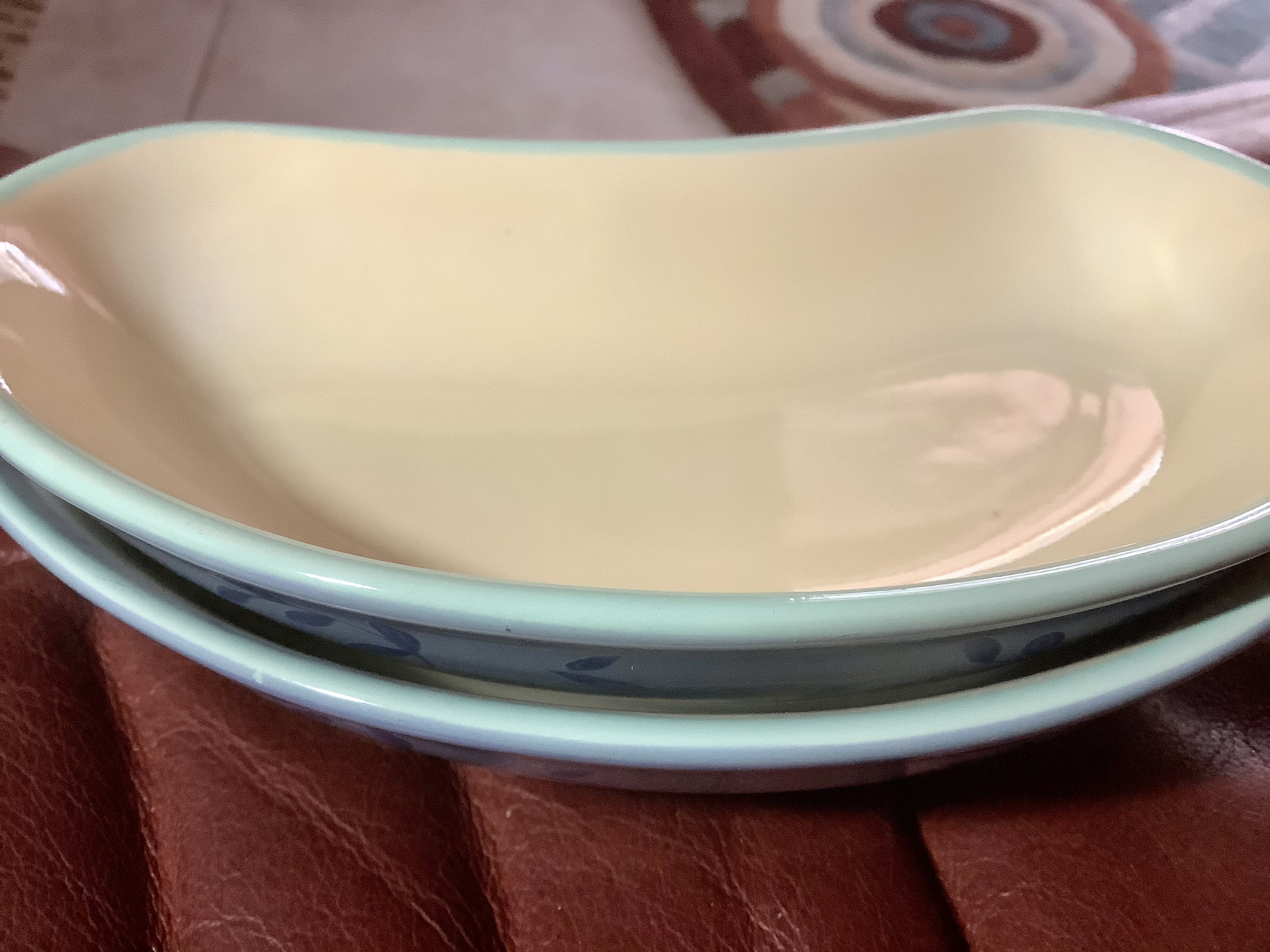 Pfaltzgraff Blue Floral Pattern Oval 7 by 4 Wide Serving - Etsy UK