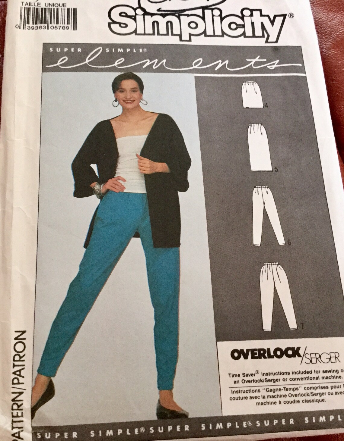 Simplicity 8725 Misses Pullon Skirts in 2 Lengths and Pants | Etsy
