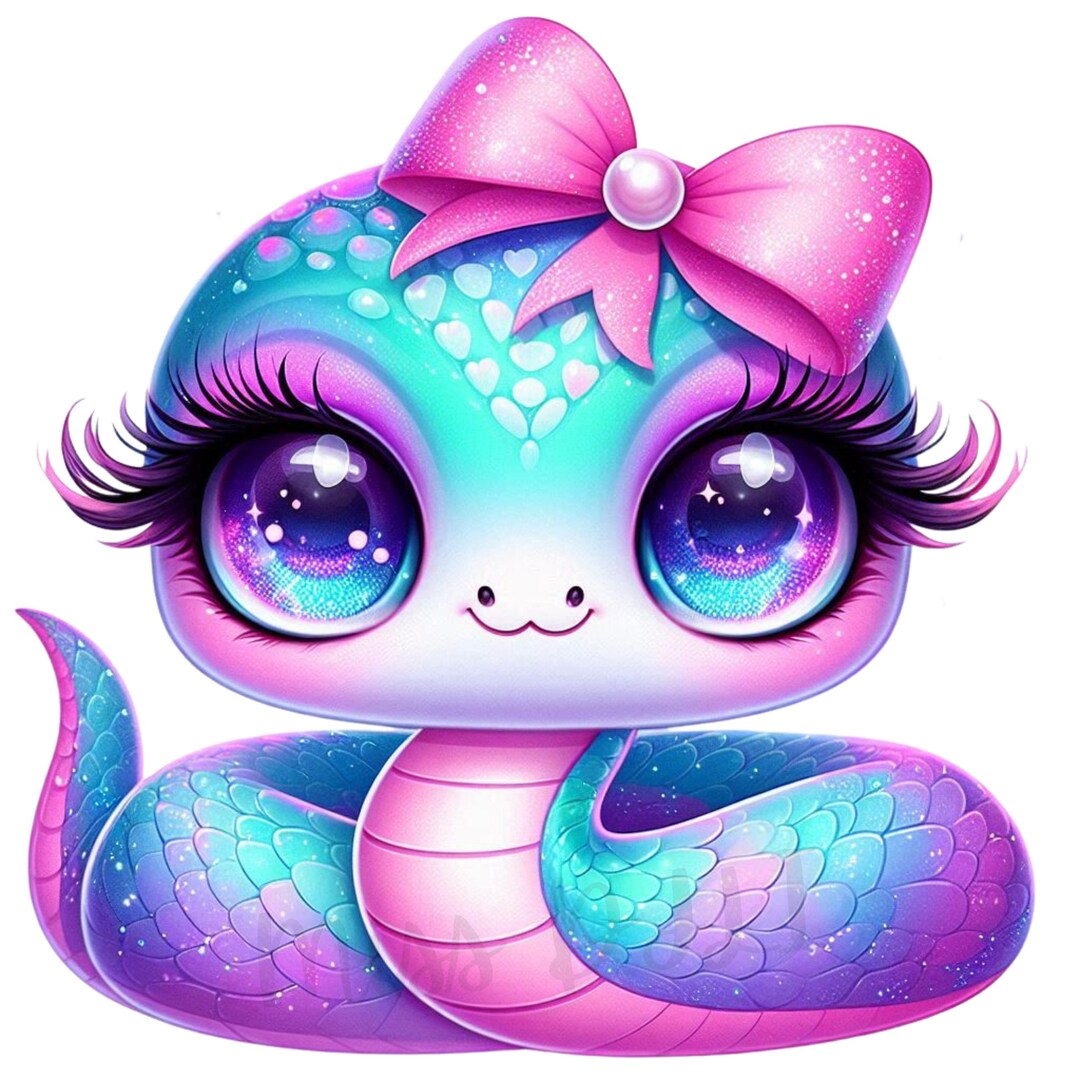 Cute Snake PNG, Year of the Snake Clipart, Chinese New Year Clipart ...