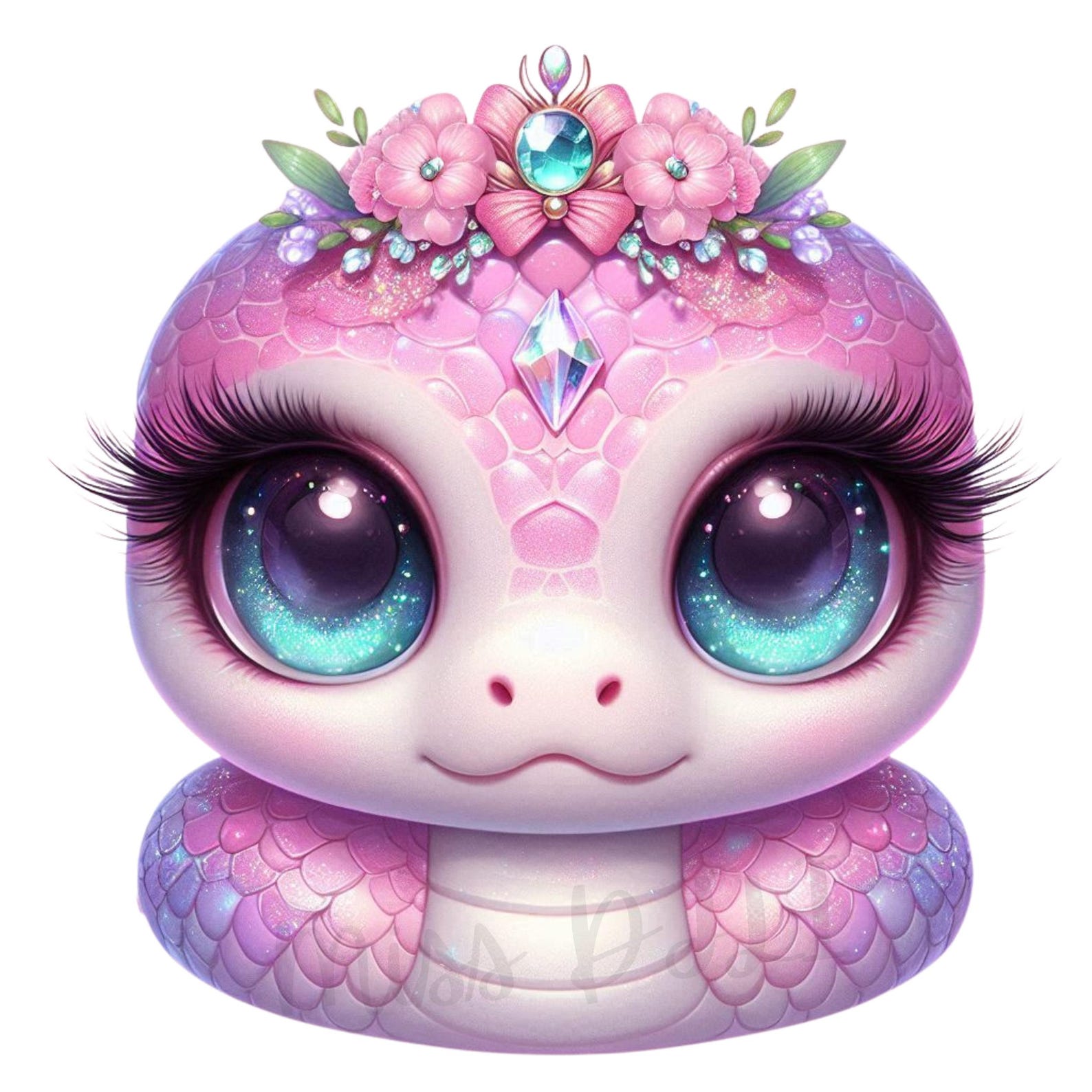 Cute Snake PNG, Year of the Snake Clipart, Chinese New Year Clipart ...