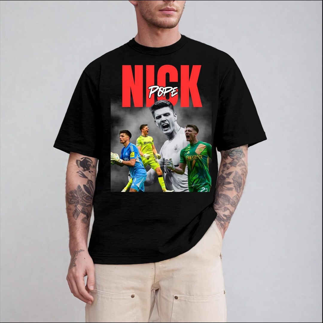 Nick Pope Football Soccer Tee | Goalkeeper Graphic Shirt - Etsy